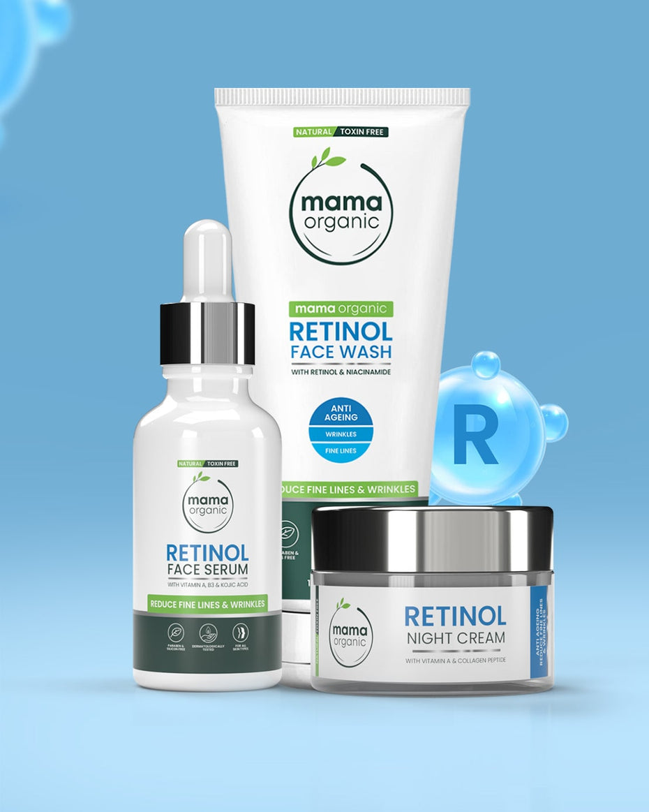 Best Retinol Products Range for Anti-Aging - Mama Organic