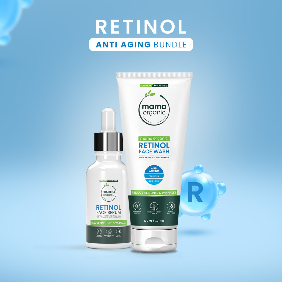 Retinol Anti Aging Bundle || Upto 15% OFF – Mama Organic