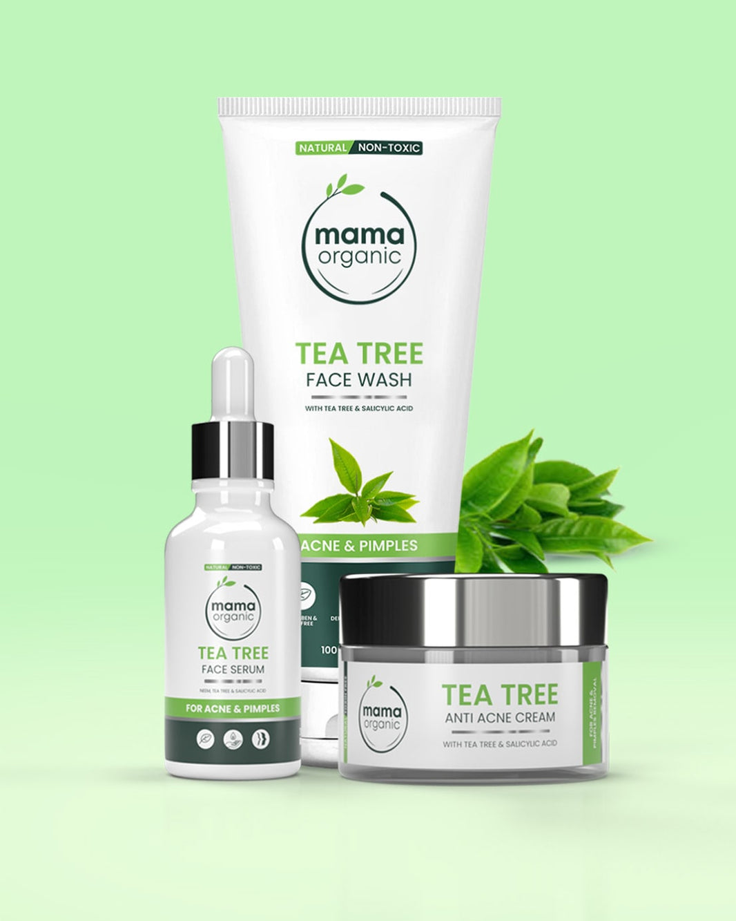Best Tea Tree Products Range for Skin & Hair - Mama Organic
